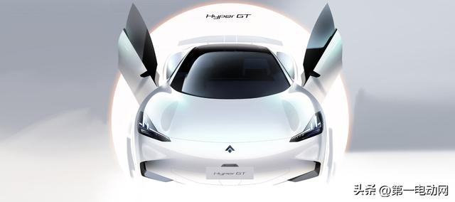 Hyper GT官方渲染图曝光，造型很难让人相信该车对标小鹏P7