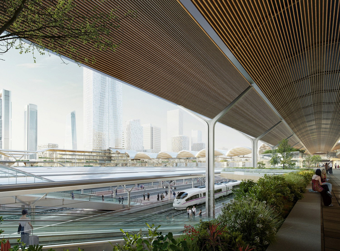 欧洲最大城市更新： 马德里查马丁车站 / UNStudio + b720