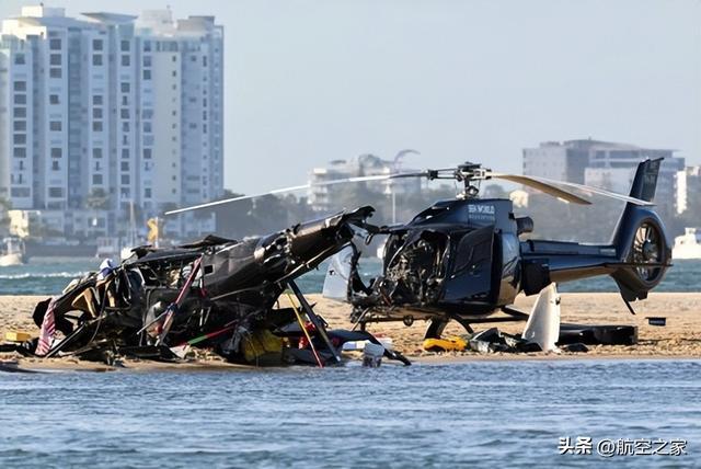 突发空难!澳大利亚2架直升机在黄金海岸上空相撞,至少4人遇难