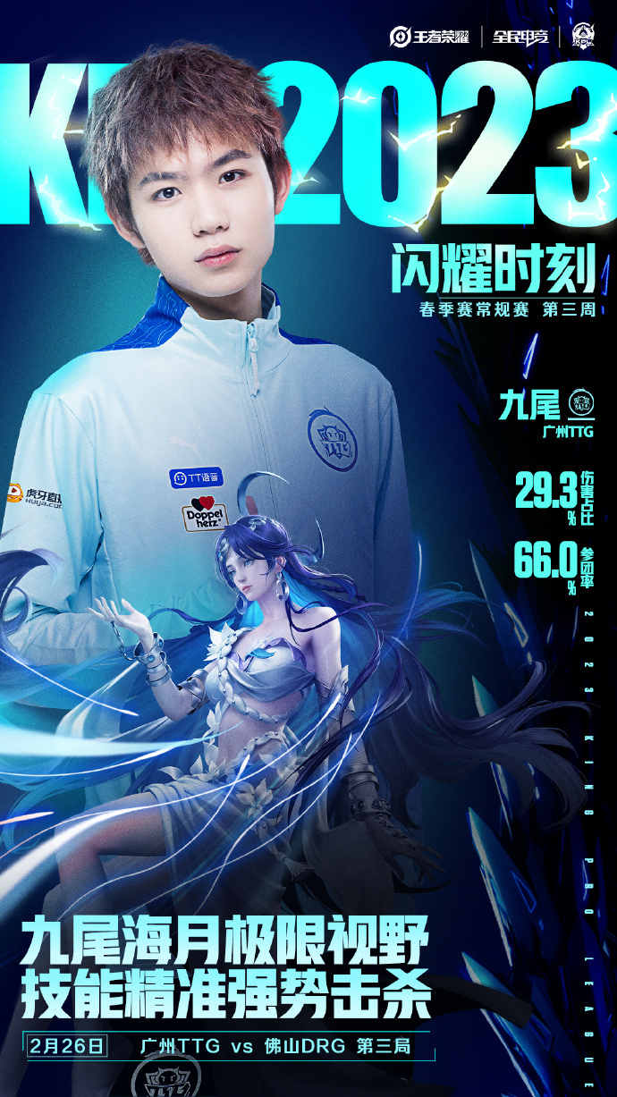 2023KPL春季赛常规赛第三周闪耀时刻----广州TTG