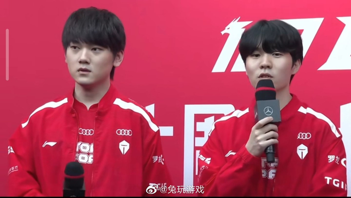 Rookie：我投了uzi和Clearlove……