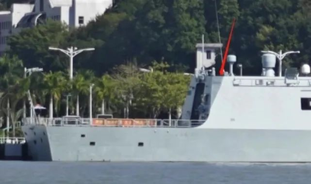 054A导弹护卫舰，改进舰装4面阵相控阵雷达，战力已经翻倍