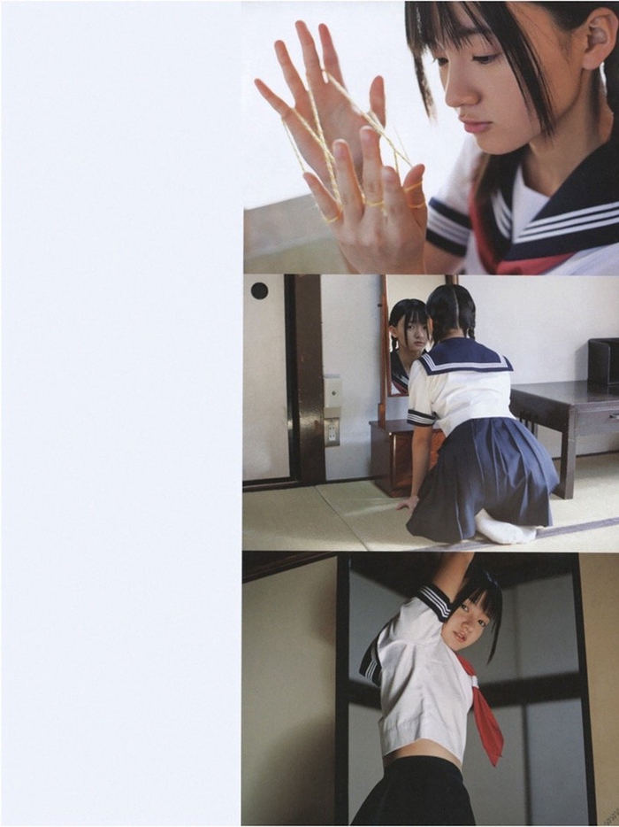 青山裕企 「君に、ひとめぼれ」 少女Jk写真的参考模范