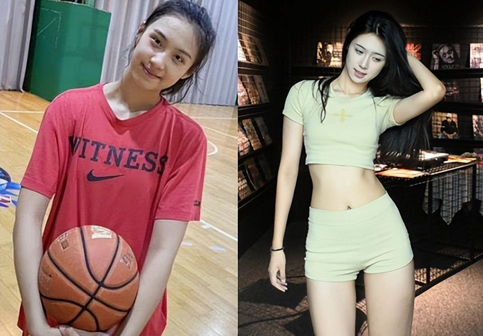 20岁篮球美女近照，身材太顶了！比李梦还漂亮，WCBA颜值担当|卓识|李梦|近照_新浪新闻