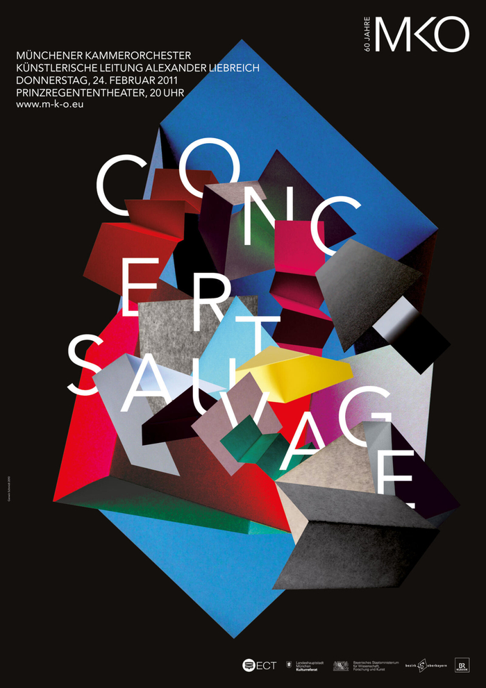 德国著名设计师 Gerwin Schmidt 创意海报排版设计|排版|海报|德国_新浪新闻