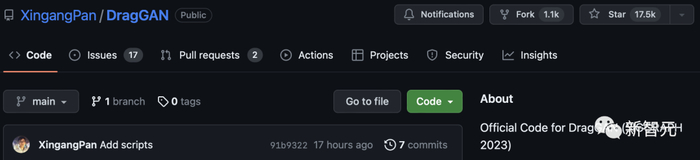 爆火DragGAN正式开源，GitHub近18k星！清华校友带GAN逆袭，大象一秒P转身