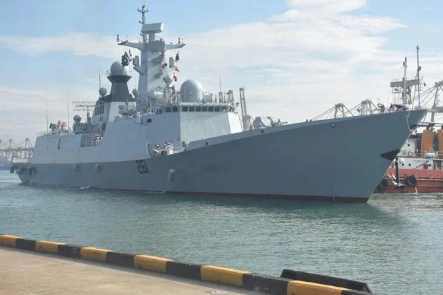 隐隐压制法意FREMM，有潜力装四面盾的054B护卫舰，出口前景如何