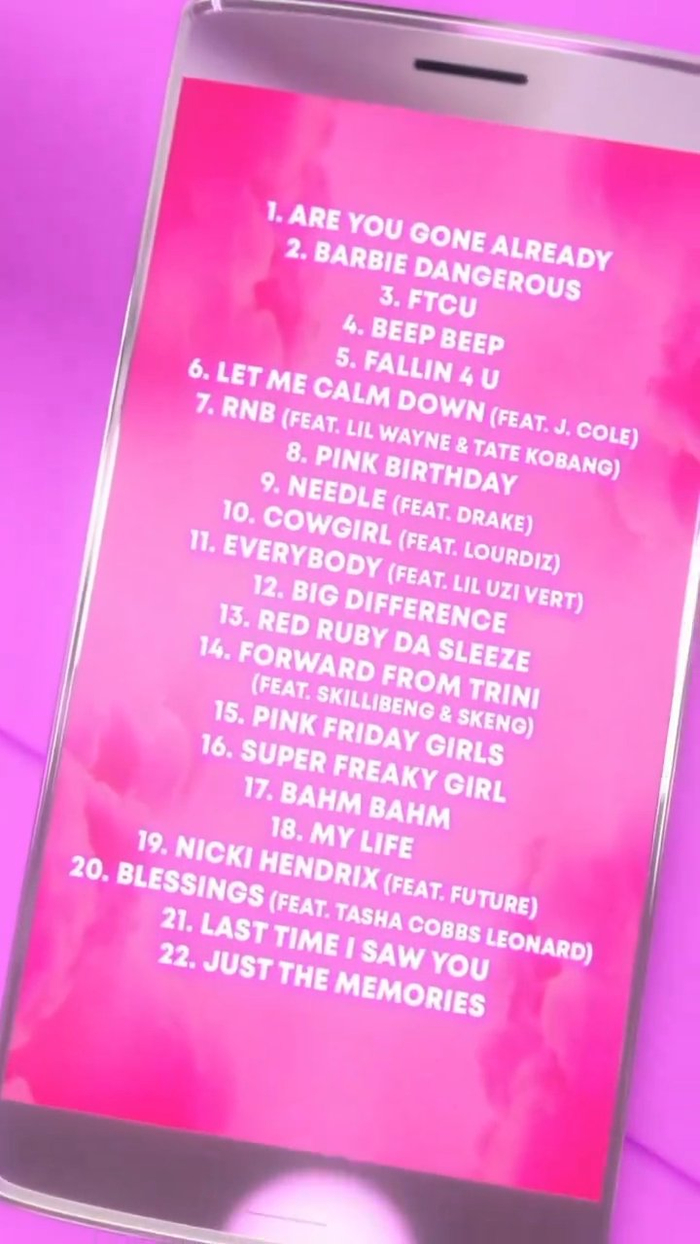Nicki Minaj 新专《Pink Friday2》官方曲目列表正式公开|Pink Friday2_新浪新闻