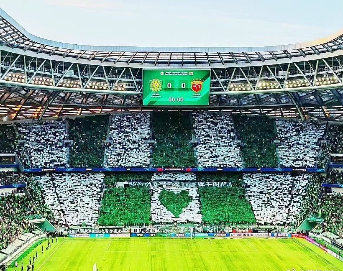 不得不说，北京国安的tifo真的很硬核！|北京国安|中超_新浪新闻