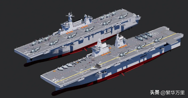 超过5万吨，076型两栖攻击舰，动力系统，到底有多强悍？