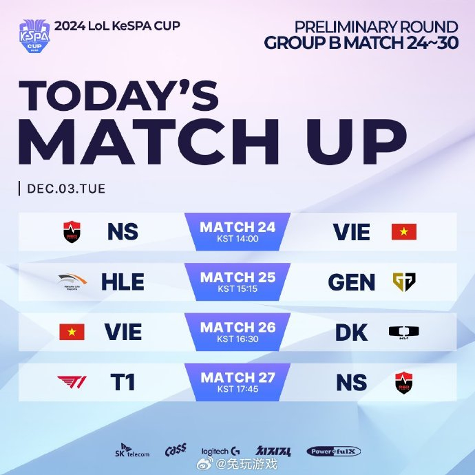 2024KeSPA杯赛第三日：精彩对决连连，强队集结备战|T1|赛程|英雄联盟_新浪新闻