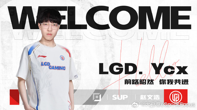 LGD官宣25年新成员：上单sasi、打野Climber、中单xqw、辅助Ycx|LGD|打野|英雄联盟_新浪新闻