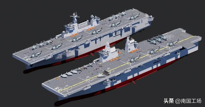 “076就是闪电航母”，美军猜错了，美式航母战术，解放军学透彻