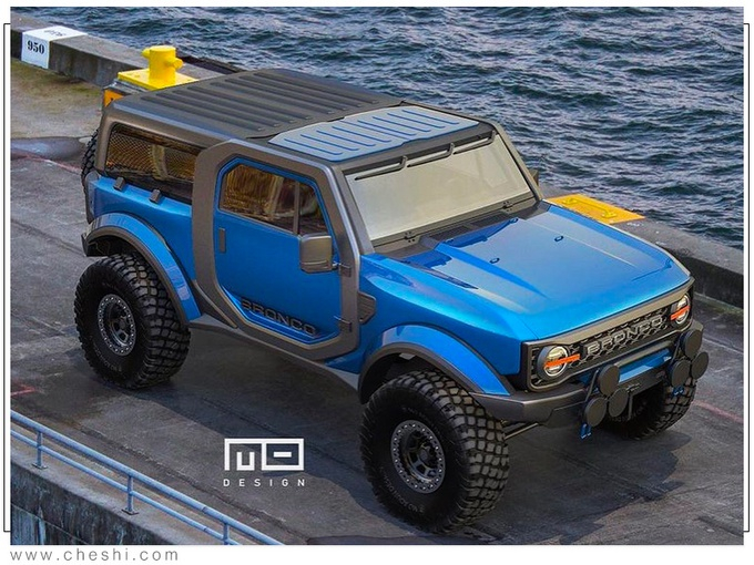 福特全新硬派SUV！搭2.3T，复古外观设计，敢与Jeep牧马人叫板？