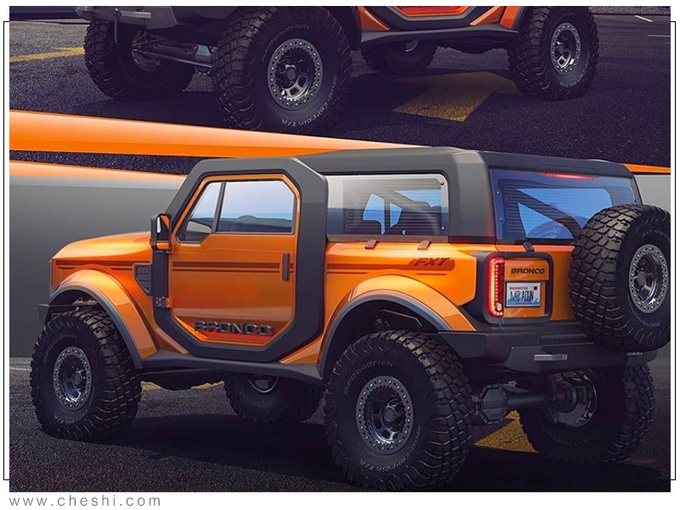 福特全新硬派SUV！搭2.3T，复古外观设计，敢与Jeep牧马人叫板？