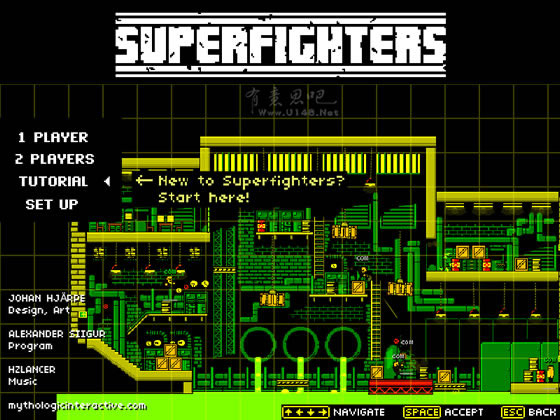 对战游戏：超级战士（Super Fighters）