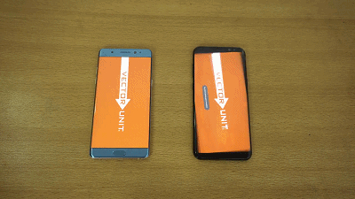 爆炸归来的三星Note7翻新机和S8Plus速度挑战：没毛病