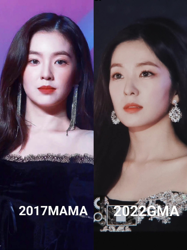 IRENE亮相GMA颁奖礼生图曝光 精致美貌气场清冷_新浪图片