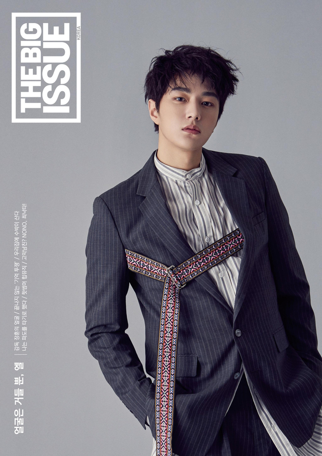 INFINITE成员L写真公开 造型清爽又帅气_新浪图片