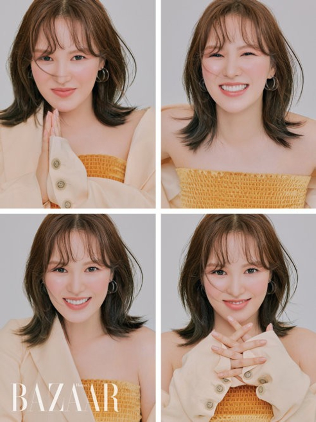 Wendy复出首拍写真状态满分 笑容甜美肌肤吹弹可破_新浪图片