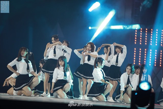 SNH48 GROUP第4届总决选预热 四团成员为梦想誓师_手机新浪网