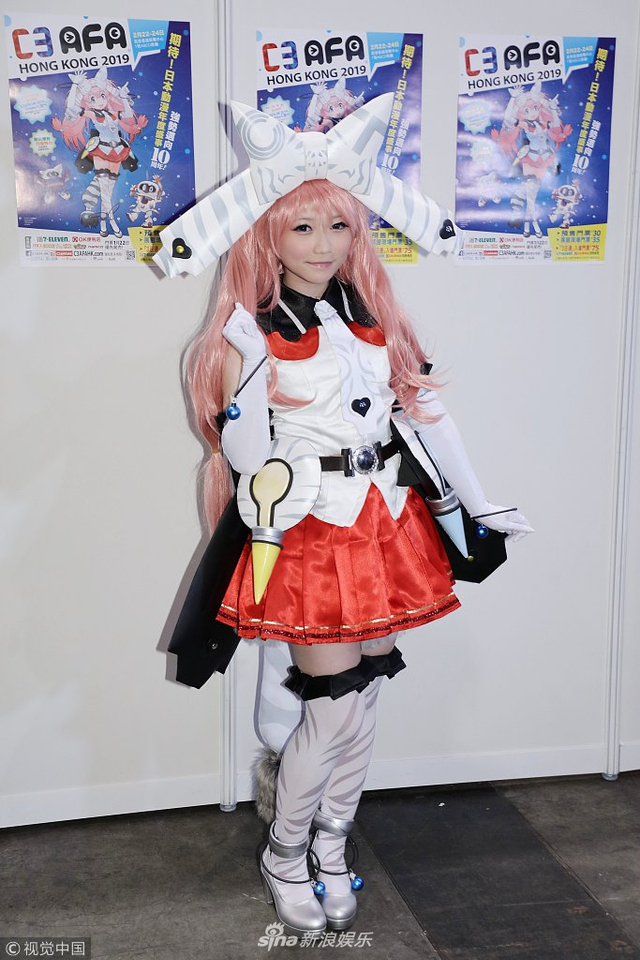 破壁了！SKE48来港参加动漫展 大玩COSPLAY可爱满分_新浪图片