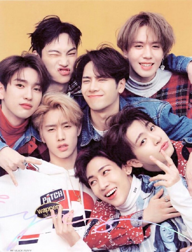 回归实感！男团GOT7开通新官方账号并上传新LOGO_新浪图片