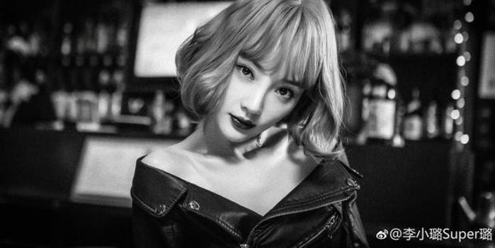 玛丽莲梦璐上线李小璐短发look小露香肩性感撩人手机新浪网