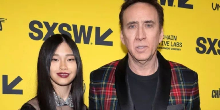 58岁好莱坞影星尼古拉斯·凯奇第一个女儿出生_手机新浪网