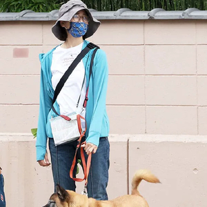 杏被拍送孩子上学 与父亲渡边谦关系修复_手机新浪网