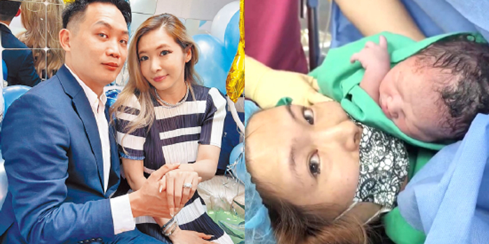 38岁Makiyo顺利产子取名“妹妹欧” 首晒母子合照_手机新浪网