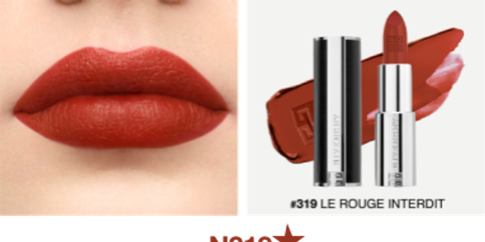2022美妆口碑榜入围单品：GIVENCHY纪梵希高定禁忌唇膏N319_手机新浪网