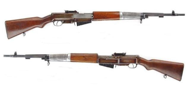 中国最早装备的捷克ZH-29半自动步枪