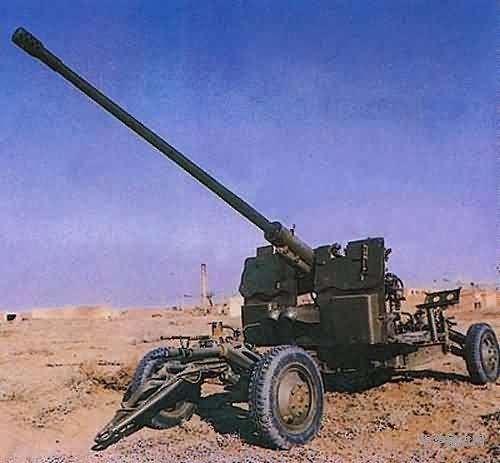 59式57毫米高射炮是我国时代发展的典型模样