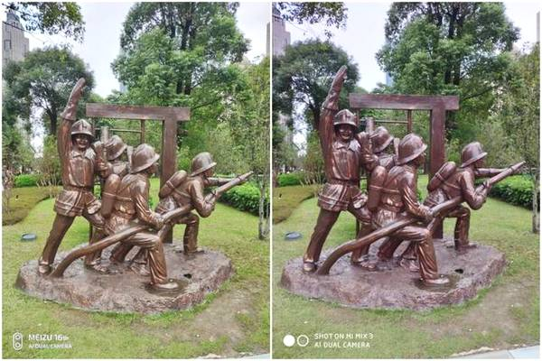 魅族16th拍照对比小米MIX3 网友：DxO给的108分有点水哦__财经头条