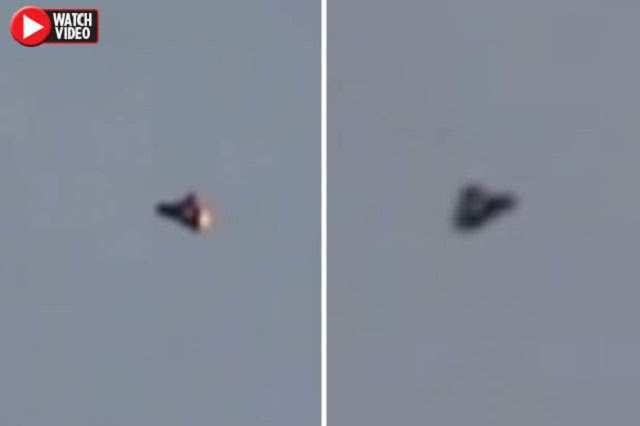 三角形UFO走红!美空军TR的-3B飞机在西雅图被发现了吗?!