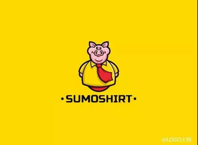 猪年行大运，来瞧瞧猪主题的LOGO设计