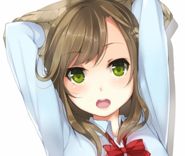 二次元动漫头像，爱笑的萌妹子，换一个头像换一种心情！
