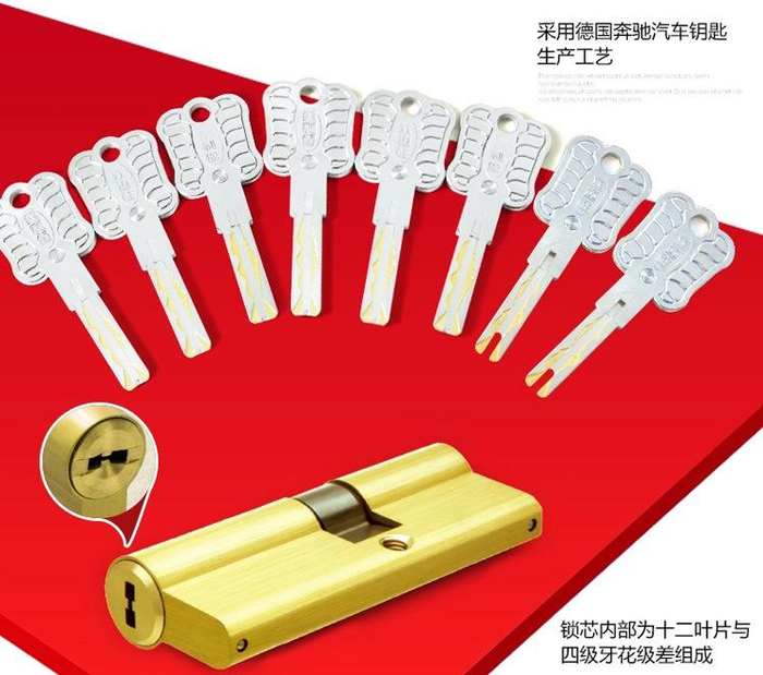 防盗门锁芯有几种规格 选购防盗门锁芯小技巧|锁芯|防盗门|钥匙_新浪新闻