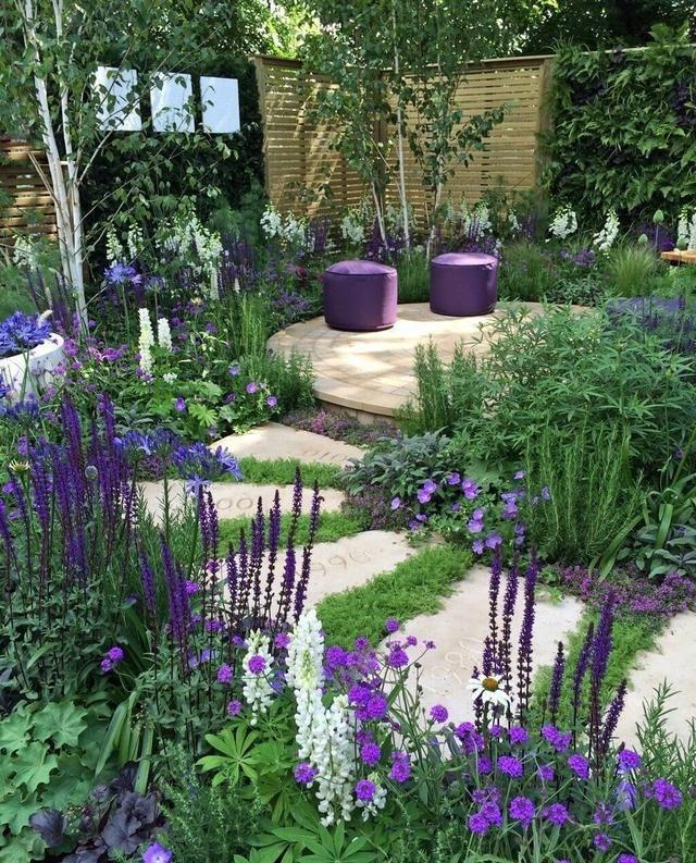 诗意般的庭院小路，总有一款适合你家庭院|庭院|小路|花园_新浪新闻