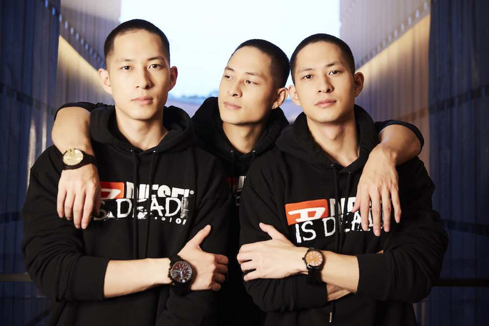 luu brothers受品牌邀请上海看秀 潮酷look彰显时尚态度|brothers|刘亚仁|童乐_新浪新闻