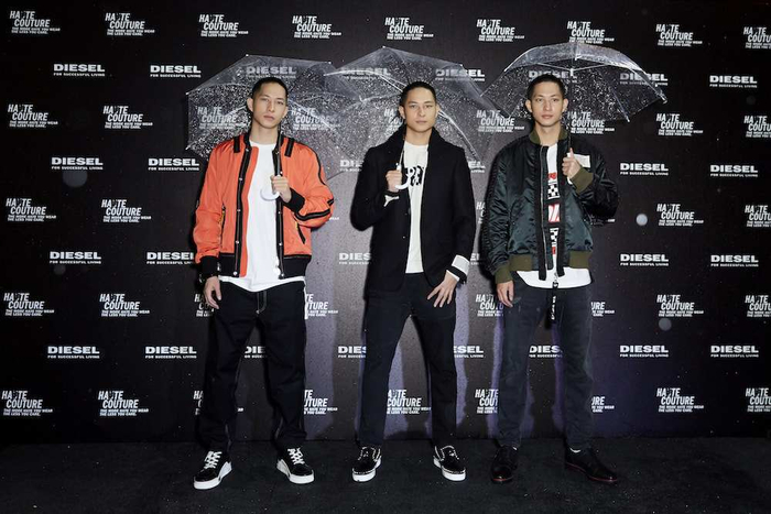 luu brothers受品牌邀请上海看秀 潮酷look彰显时尚态度|brothers|刘亚仁|童乐_新浪新闻