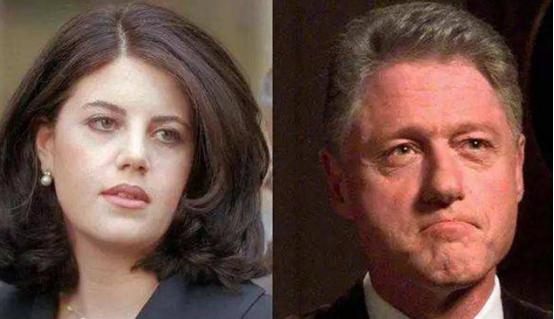 也是因为工作，使得两人渐渐的熟络起来，莱温斯基长得很漂亮|克林顿|莱温斯基|两人_新浪新闻