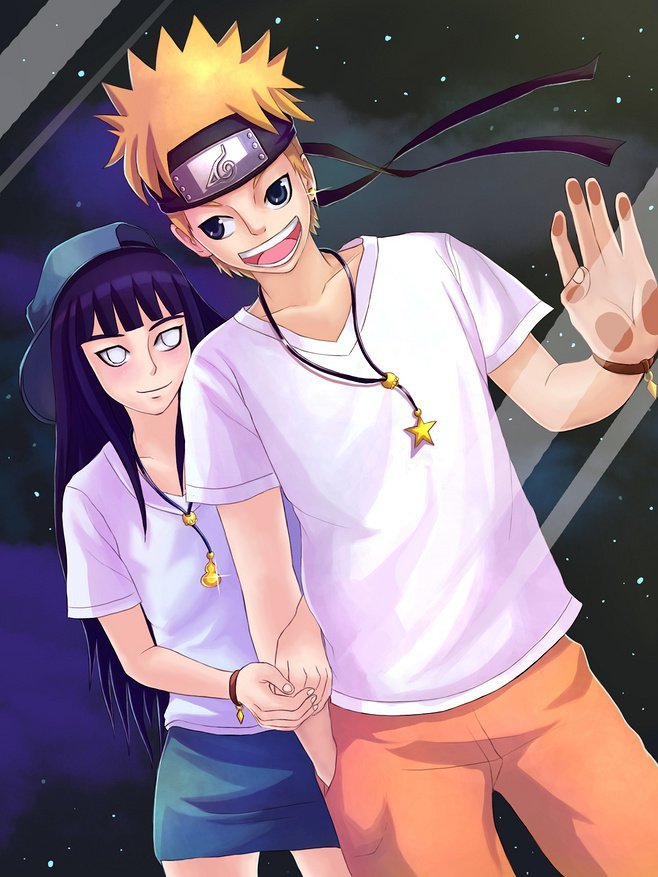 火影忍者里最有夫妻相的一对，鸣人和雏田的恩爱日常