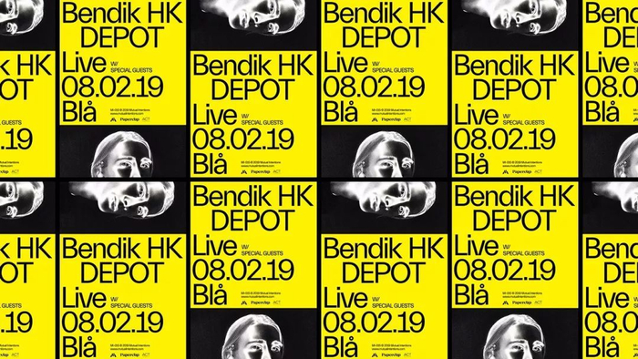 挪威Bendik HK音乐人品牌形象设计