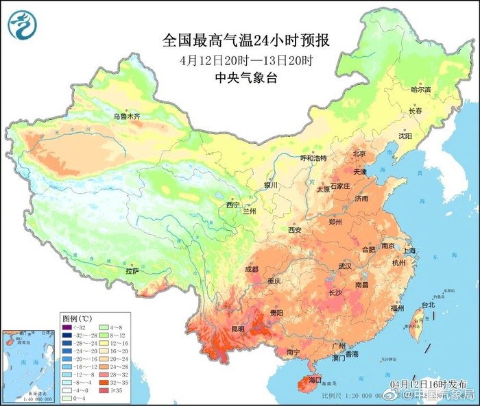 04月12日23时象象提醒大家，近期气温起伏较大，出门前记得看天气预报哟～_手机新浪网
