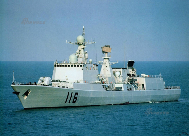 这个051C魔改版太霸气!一体化桅杆+128具垂发_新浪图片