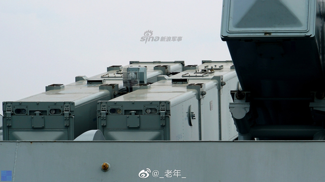兼具颜值+战力！曝054A护卫舰各型武器高清细节照_新浪图片