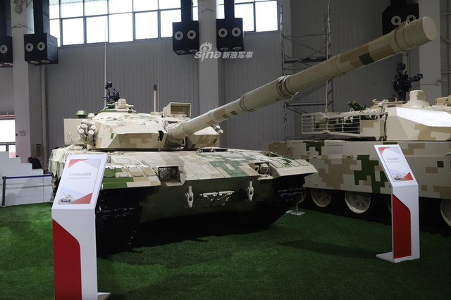 96B前景光明！我VT2B主战坦克参展有望斩获大单_新浪图片