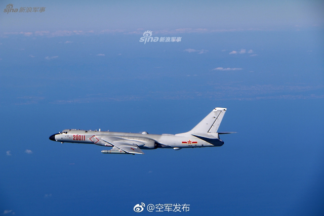 简氏：中国海军已接收4架轰6J轰炸机 可巡航整个南海_手机新浪网